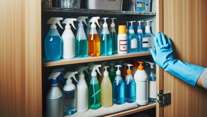 Where Should Sanitizing Chemicals Be Stored In A Food Establishment?
